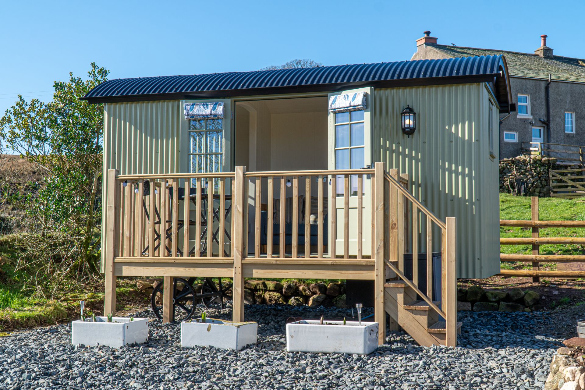 Lake District Glamping - Scalderskew Shepherds Hut - Gosforth, Seascale